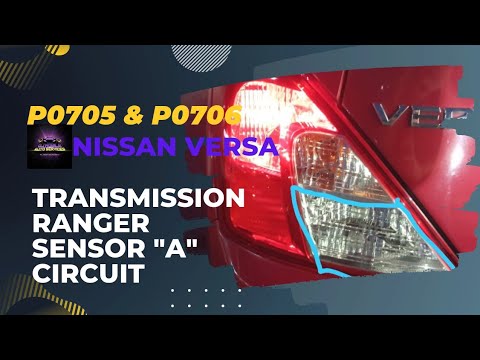 2014 Nissan Versa Transmission Sensor Range "A". P0705 & P0706 Diagnosed with repairs (PRNDL Input)