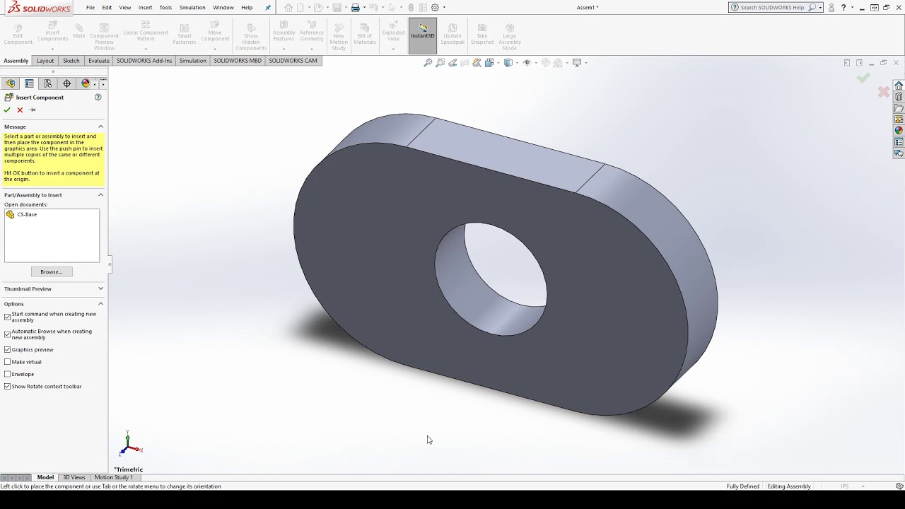 Parametric Modeling with Solidworks Ch. #