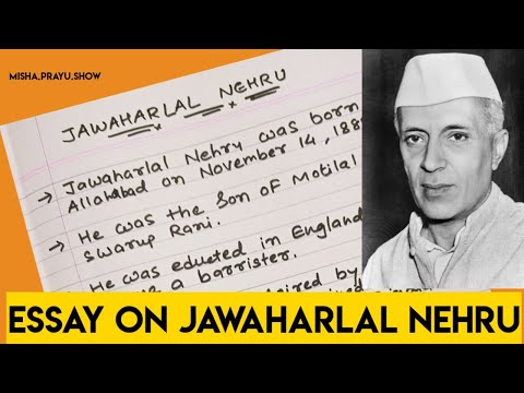Essay and speech on Jawaharlal Nehru in English | 10 lines About ...