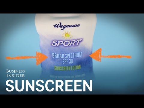 Here's what that number on every bottle of sunscreen you buy actually means