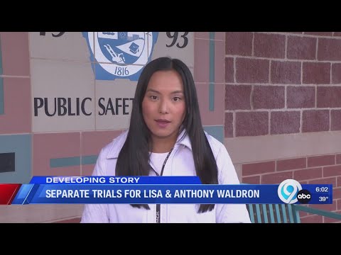 Separate trials for Lisa and Anthony Waldron
