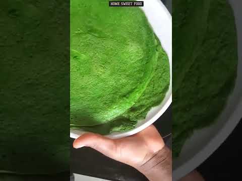 How to Make a Healthy Spinach Wrap #Shorts #wrap #green