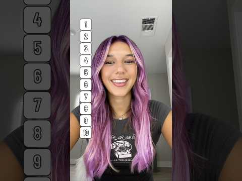 Ranking hair colors on myself๐๐ผโโ๏ธ #shorts #shortsviral