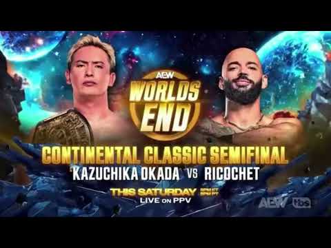 AEW World's End 2024 PPV Match Card