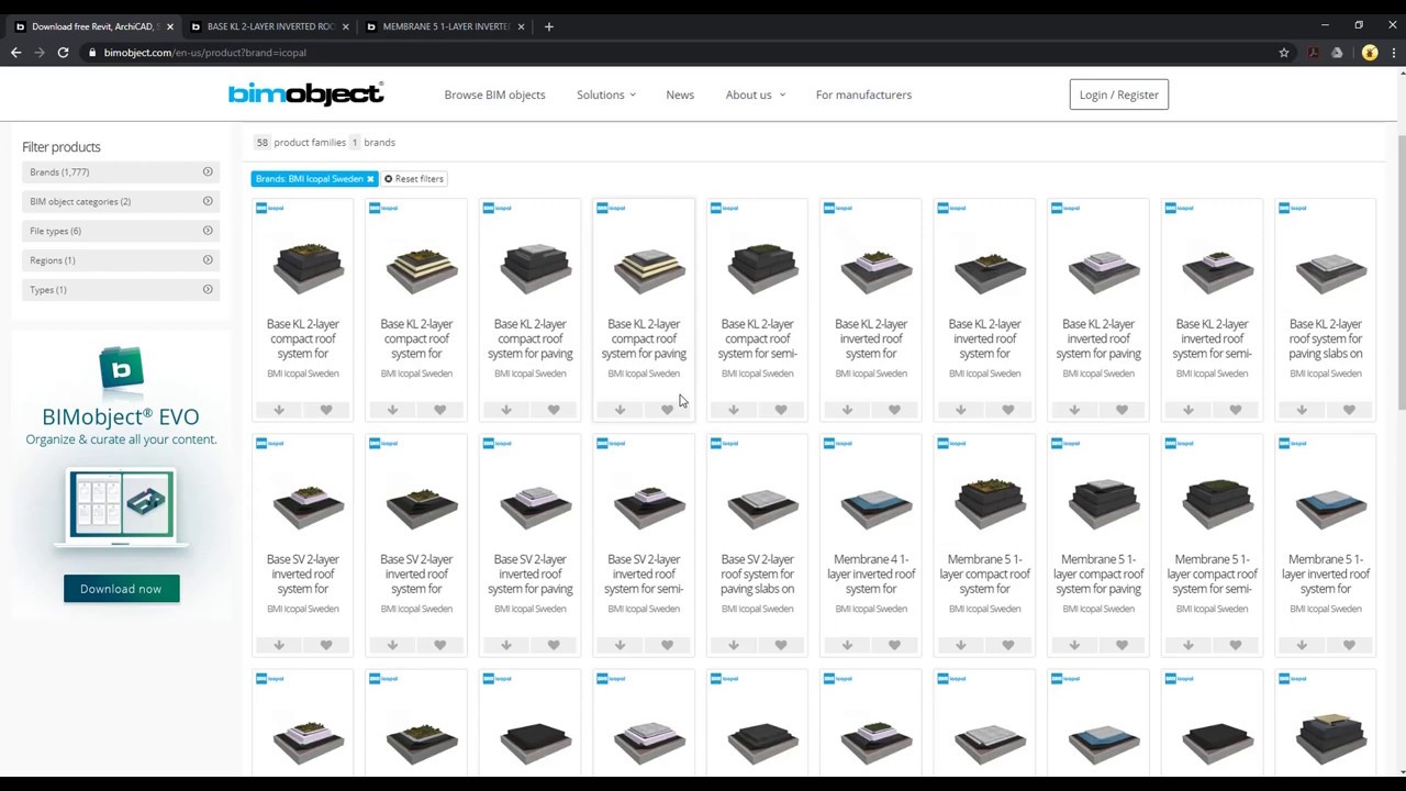 How to use BIM objects from ICOPAL