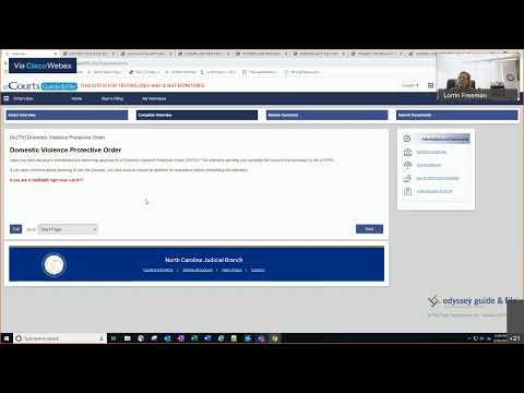 NC Courts Live Stream