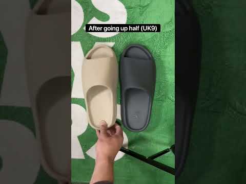 How yeezy slide they fit ⚡️subscribe 🧡