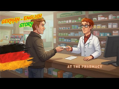 ⚕️At the Pharmacy | Learn German-English Story | Beginners A1 - A2