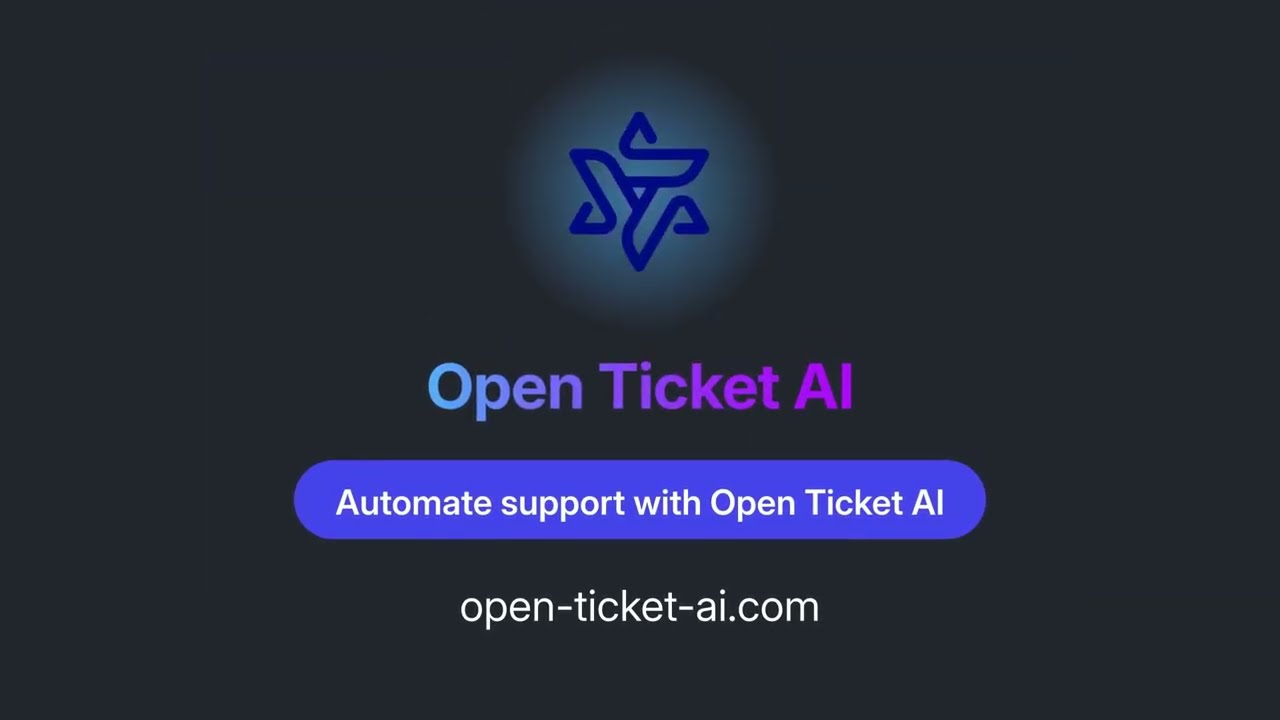 Open Ticket AI | The Open-Source Solution for Automated Ticket Classification