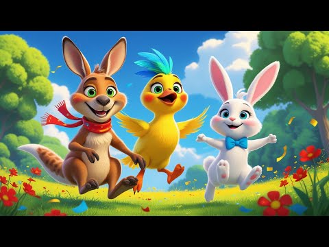 jump jump jump kangaroo #kidssongs #nurseryrhymes #jumpandrun #kidsmusic #animalsongs #danceparty