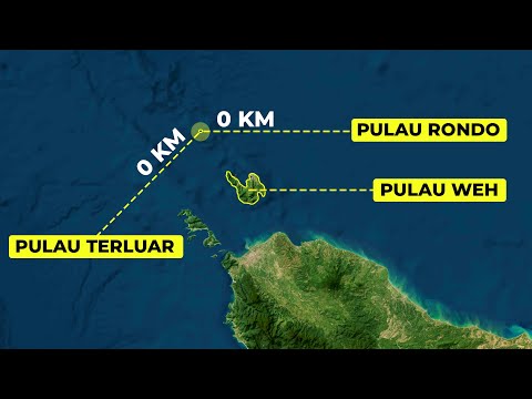 Ternyata Bukan Pulau Weh yang menjadi Batas Terluar Indonesia, Inilah Pulau Rondo