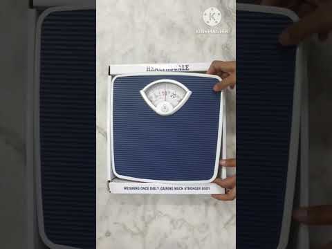 Amazon# Analog weight scale for human body mechanical manual analog weighing scale#799/- #ytshorts