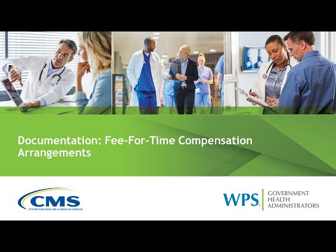 Documentation: Fee-For-Time Compensation Arrangements