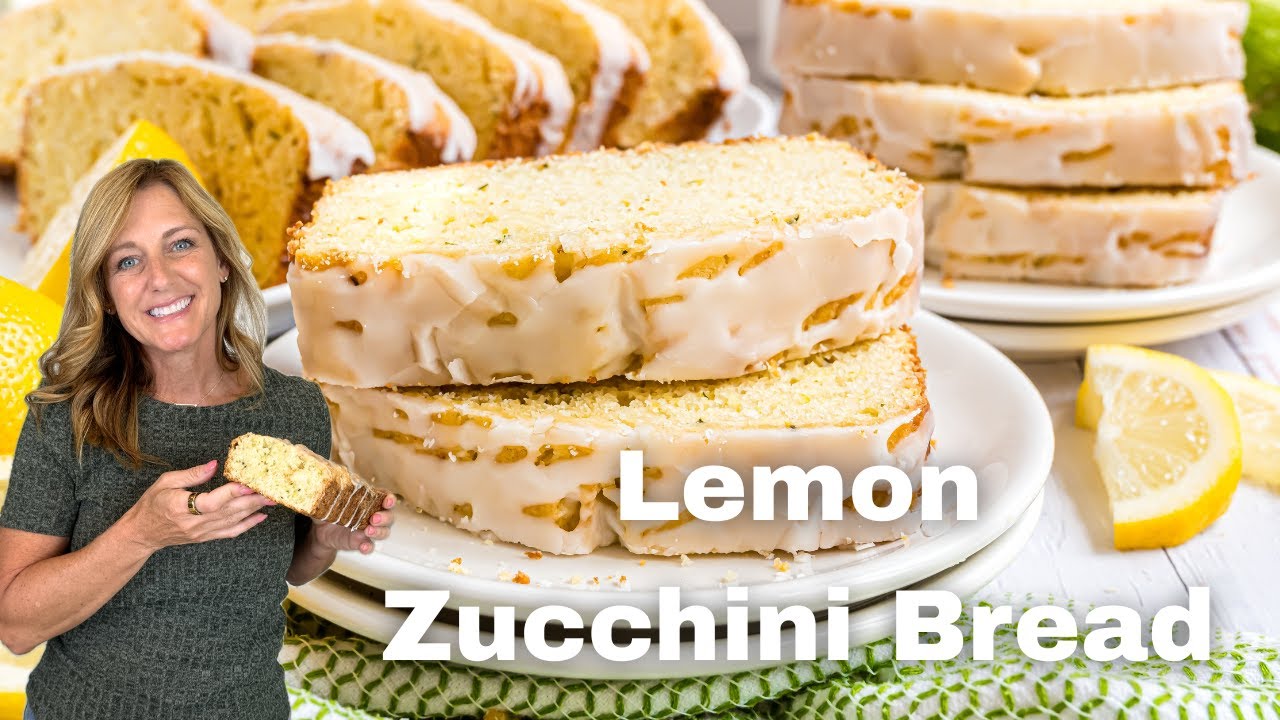 Soft & Moist Lemon Zucchini Bread Recipe