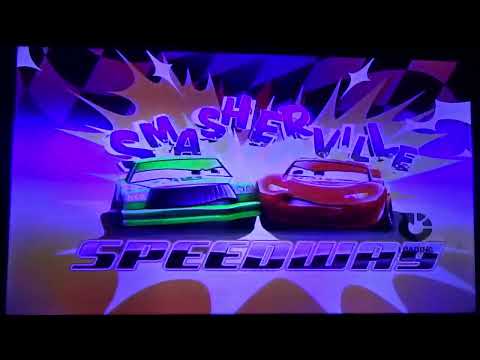 Cars Video Game Xbox 360: Part 26 - Smasherville International Speedway.