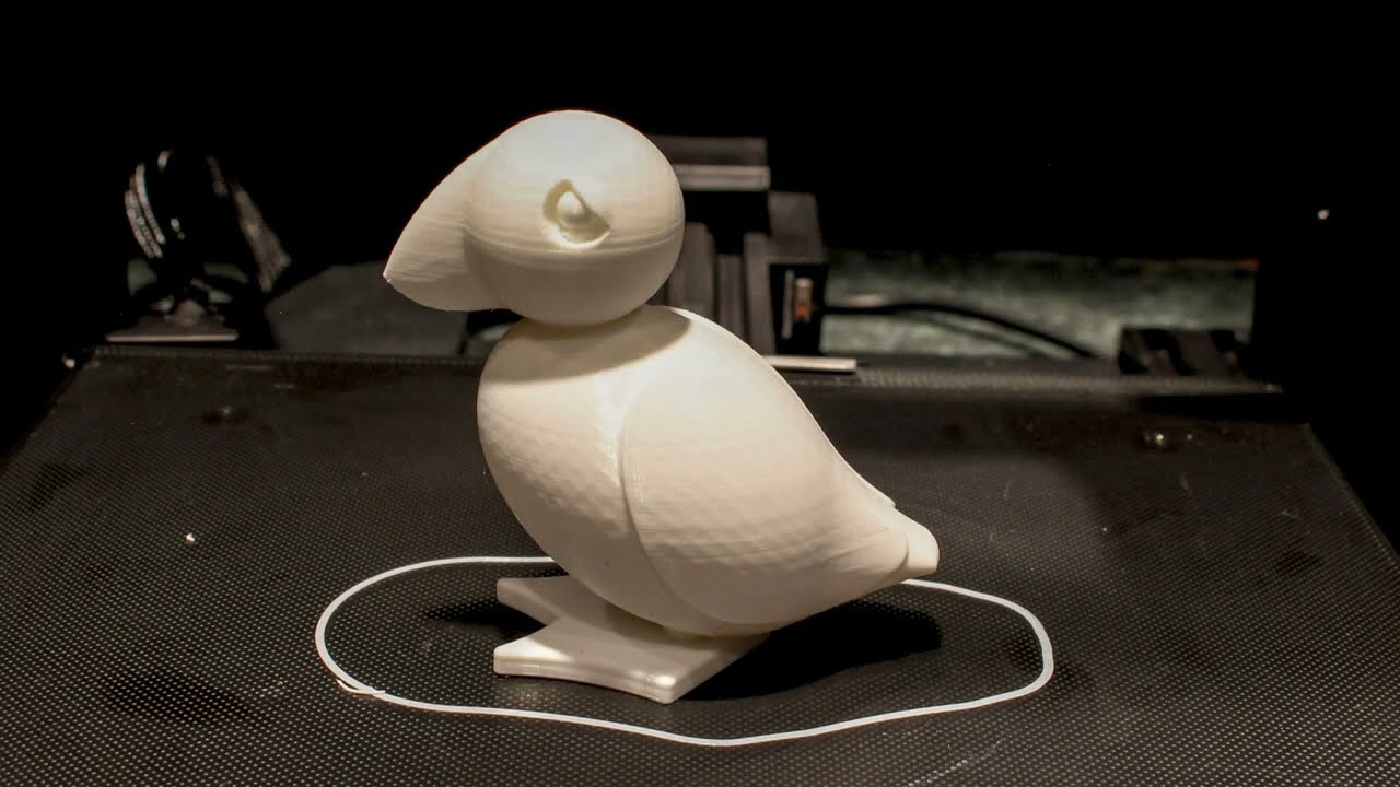 Puffin - Timelapse - 3D Print