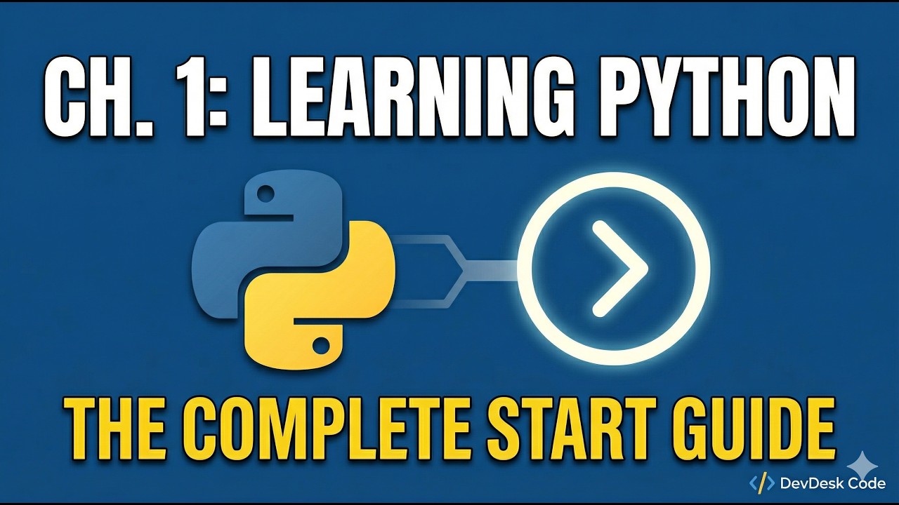 Introduction to Python and Programming | Chapter 1 | DevDesk Code