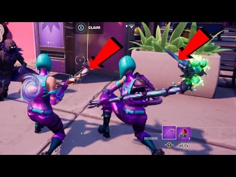 how to use your pickaxe in fortnite party royale