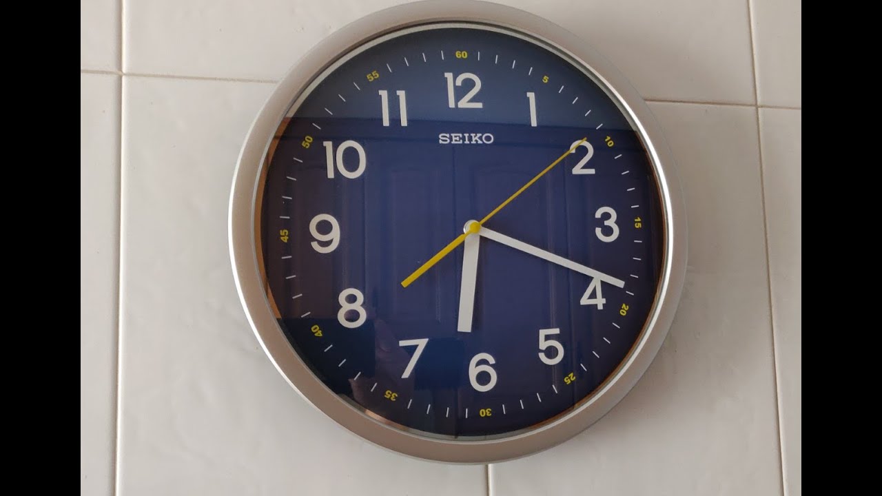 Seiko reloj de pared