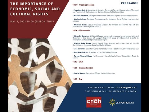 The importance of economic, social and cultural rights