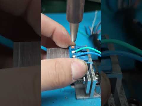 Single point welding wire for plug-in board,fast and good, part 125 #shortvideo #shorts