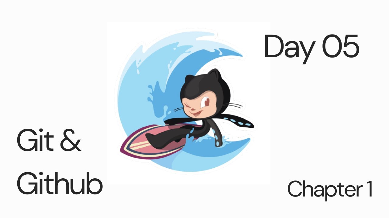 [ Day 5 ] Version Control with Git and GitHub - Chapter 1