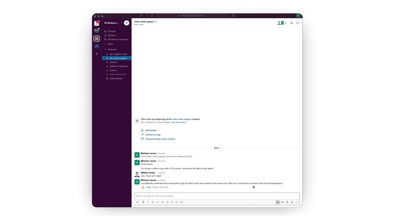 Stack Overflow's Latest Slack Integration for Teams