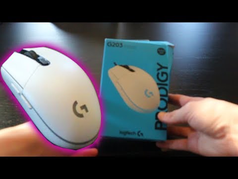 LOGITECH G203 PRODIGY MOUSE UNBOXING 2019