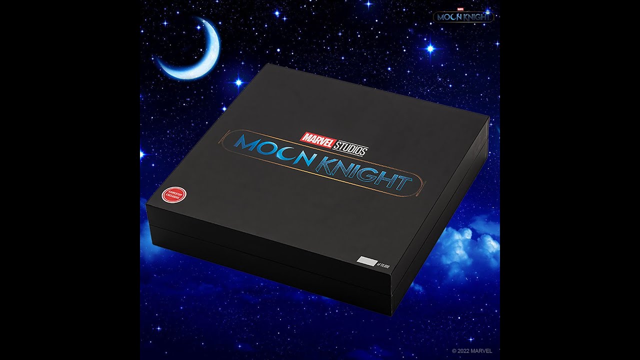 SalesOne Studios: Unboxing Moon Knight 2 Pin Set (Gamestop Exclusive)