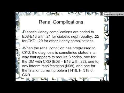 ICD-10 Diabetes Mellitus Presentation