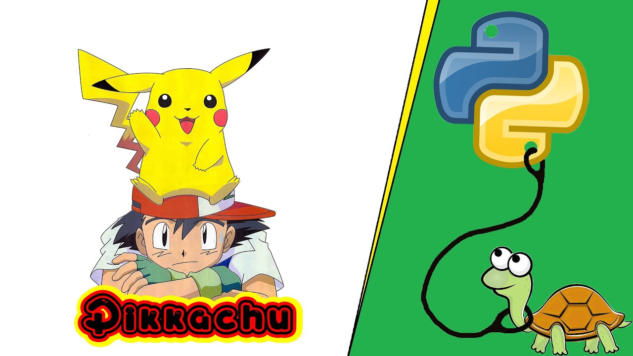 Simple Pikachu Drawing in Python