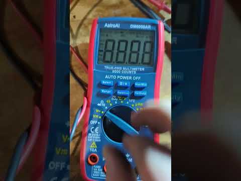 How to test Inductive speed sensor!