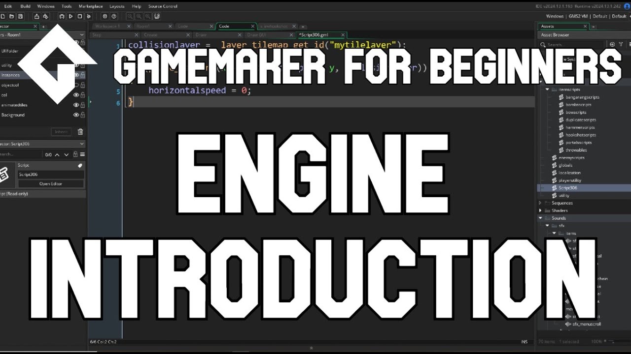 Gamemaker for Beginners - Introduction to Gamemaker
