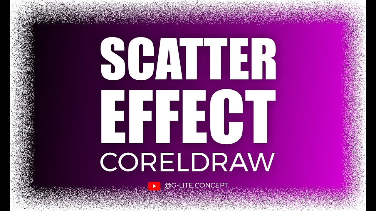 CorelDRAW Scatter Effect Tutorial | Create Stunning Random Object Designs Easily