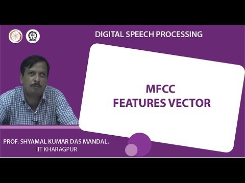MFCC features vector