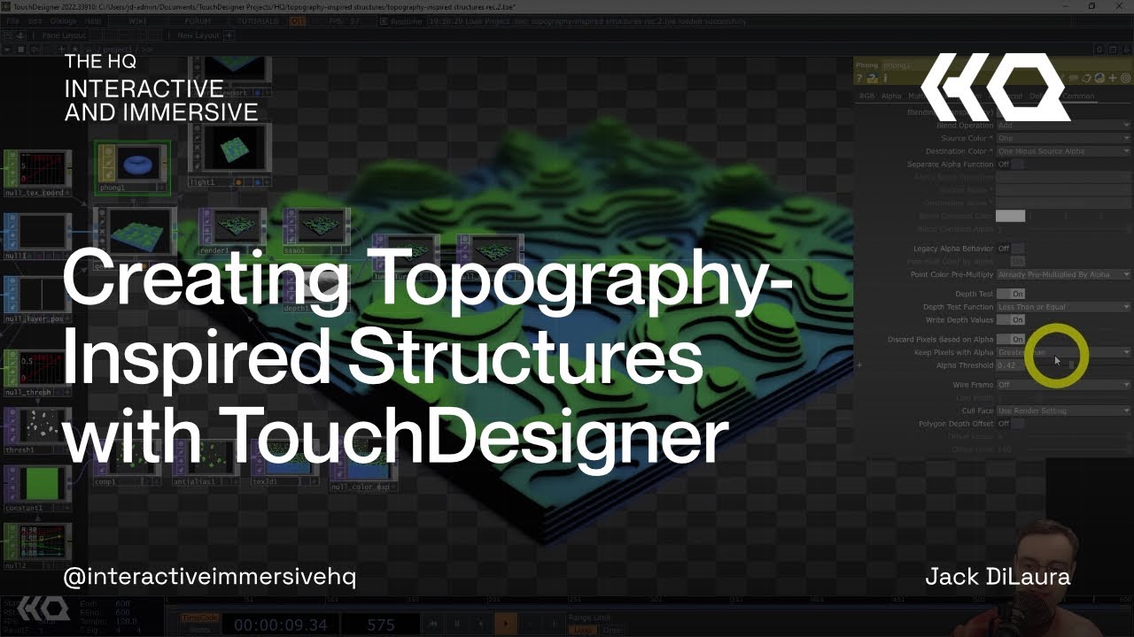 Creating Topography-Inspired Structures in TouchDesigner - TouchDesigner Tutorial 138
