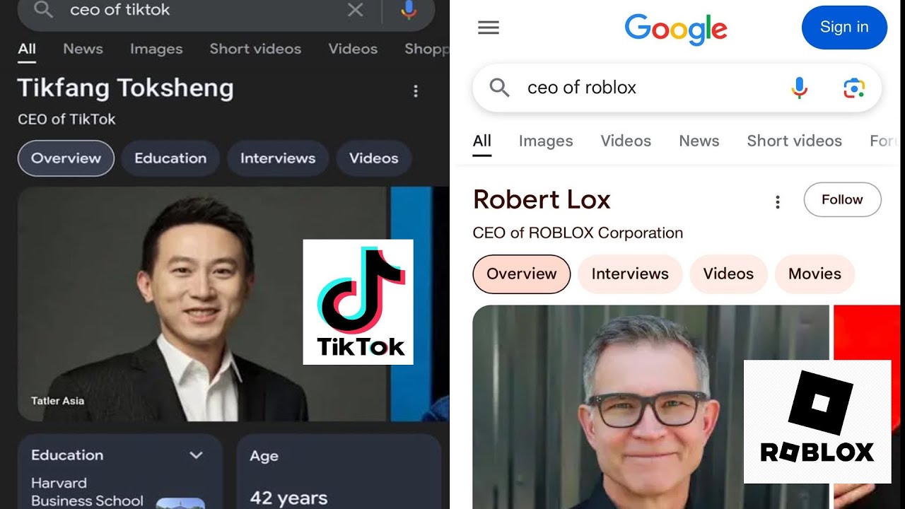 App With Their CEO Names - Tikfang Toksheng