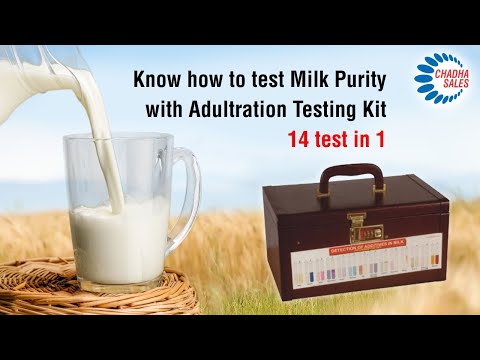Milk Adulteration Kit - Milk Testing Kit Latest Price, Manufacturers ...