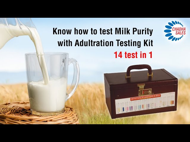Milk Adulteration Kit - Milk Adulteration Testing Kit Trader ...