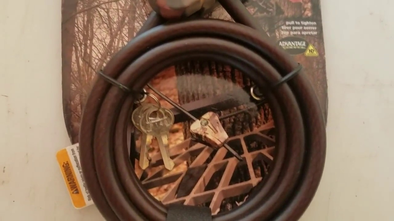 unboxing: Python Adjustable Locking Cable Master Lock