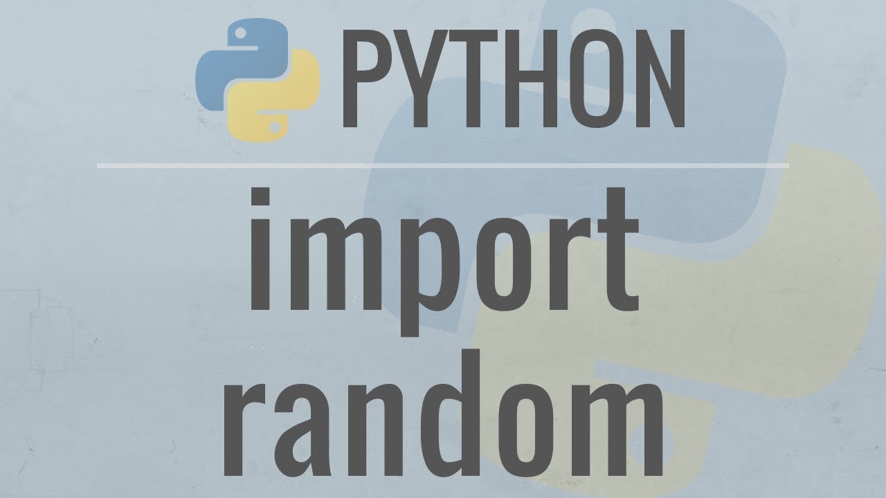 Python Tutorial: Generate Random Numbers and Data Using the random Module