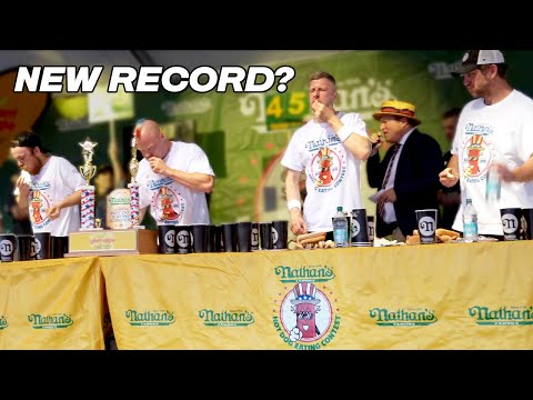 CAN I MAKE IT TO THE BIGGEST EATING CONTEST IN THE WORLD?