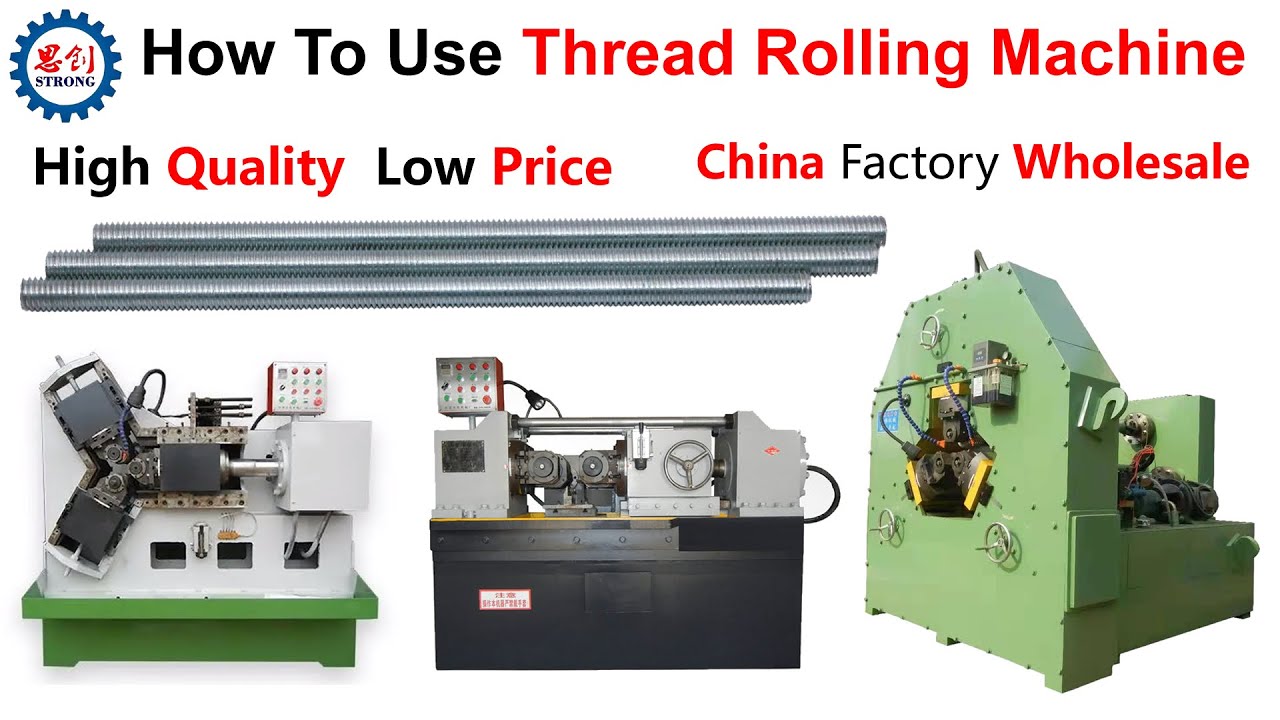 Operation Guide For Hydraulic Thread Rolling Machine