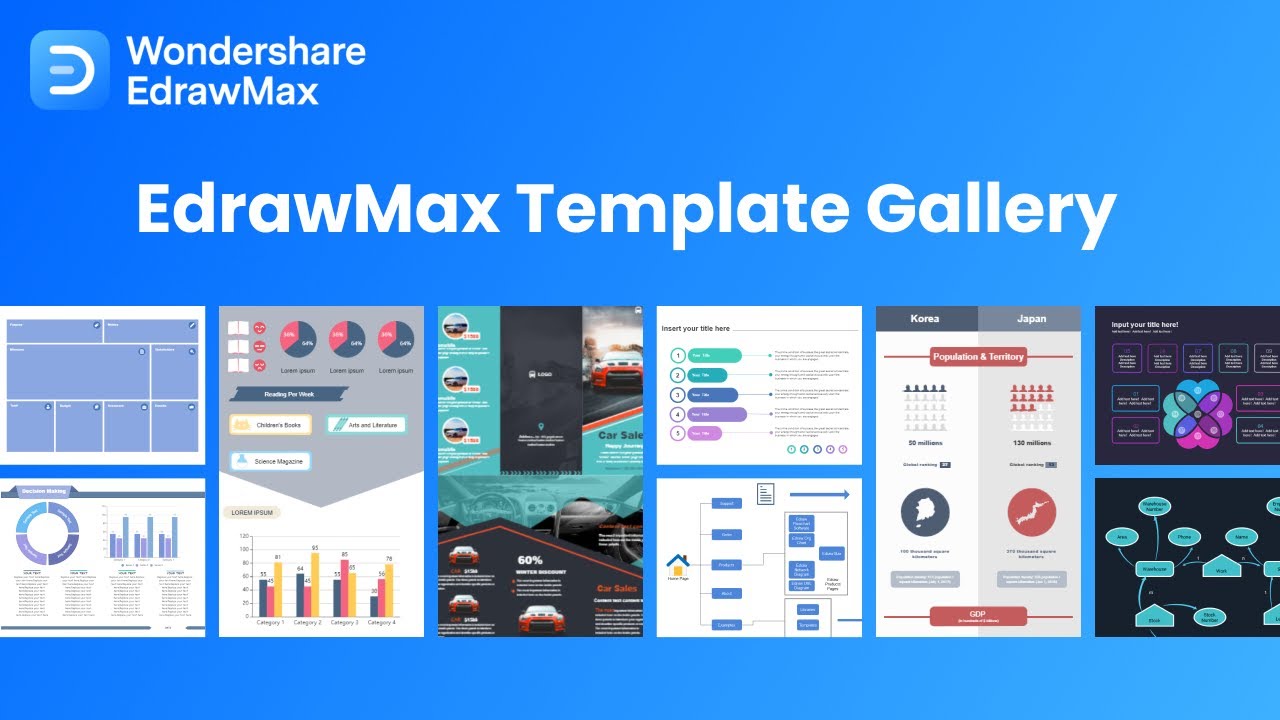 EdrawMax Template Gallery - 5000+ Diagramming and Drawing Templates