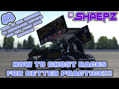 iRacing Dirt - Downloading Setups from DISCORD - Practicing in Official Races
