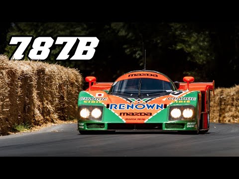 MAZDA 787 + 787B – fly-by’s, idle, revving (2015 Goodwood FOS, 2013 Le ...
