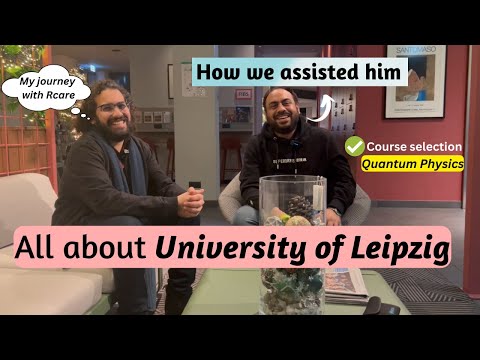 How Rcare Guided Me to the University of Leipzig – My Quantum Physics Journey! 🔥✅