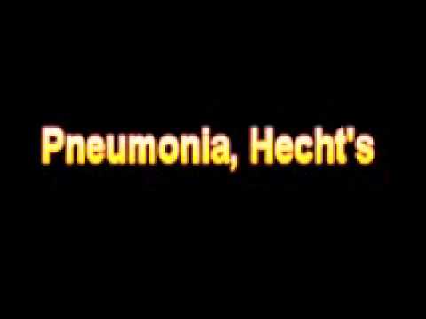 What Is The Definition Of Pneumonia, Hecht's Medical School Terminology Dictionary