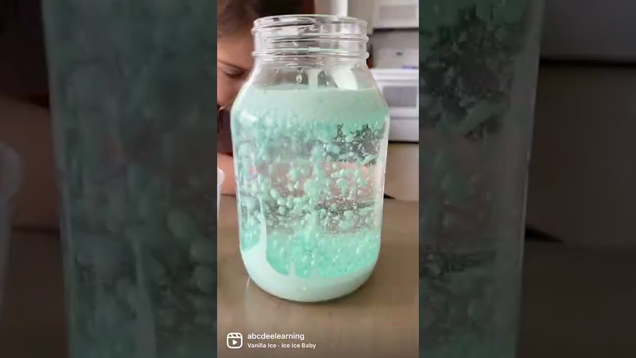 Snowstorm in a Jar Experiment