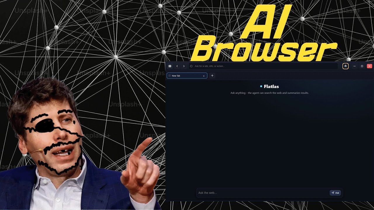 I made a Free AI browser like Atlas that don't steal your DATA